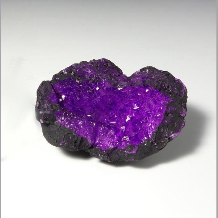 Dyed Purple Quartz Crystal Geode Nodule - Den of Antiquity
