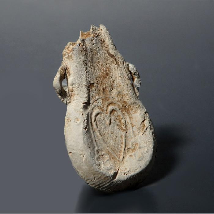 Medieval Lead Bromholm Pilgrims Ampulla - Den of Antiquity